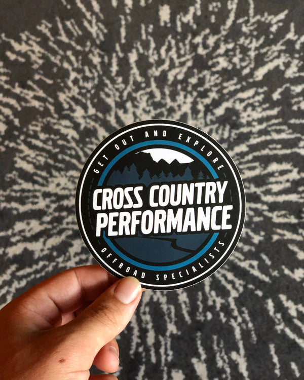 CCP Classic Logo Sticker - Cross Country Performance