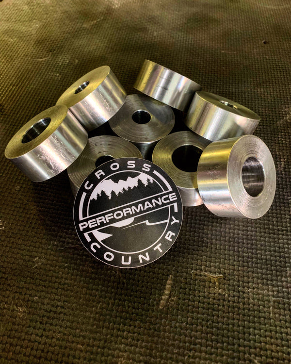 1” Subframe Spacer Kit (P2 XC70/XC90/S60) - Cross Country Performance